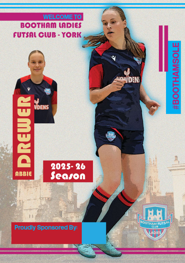 Bootham Ladies Squad – 2025/26 - Bootham Futsal Club